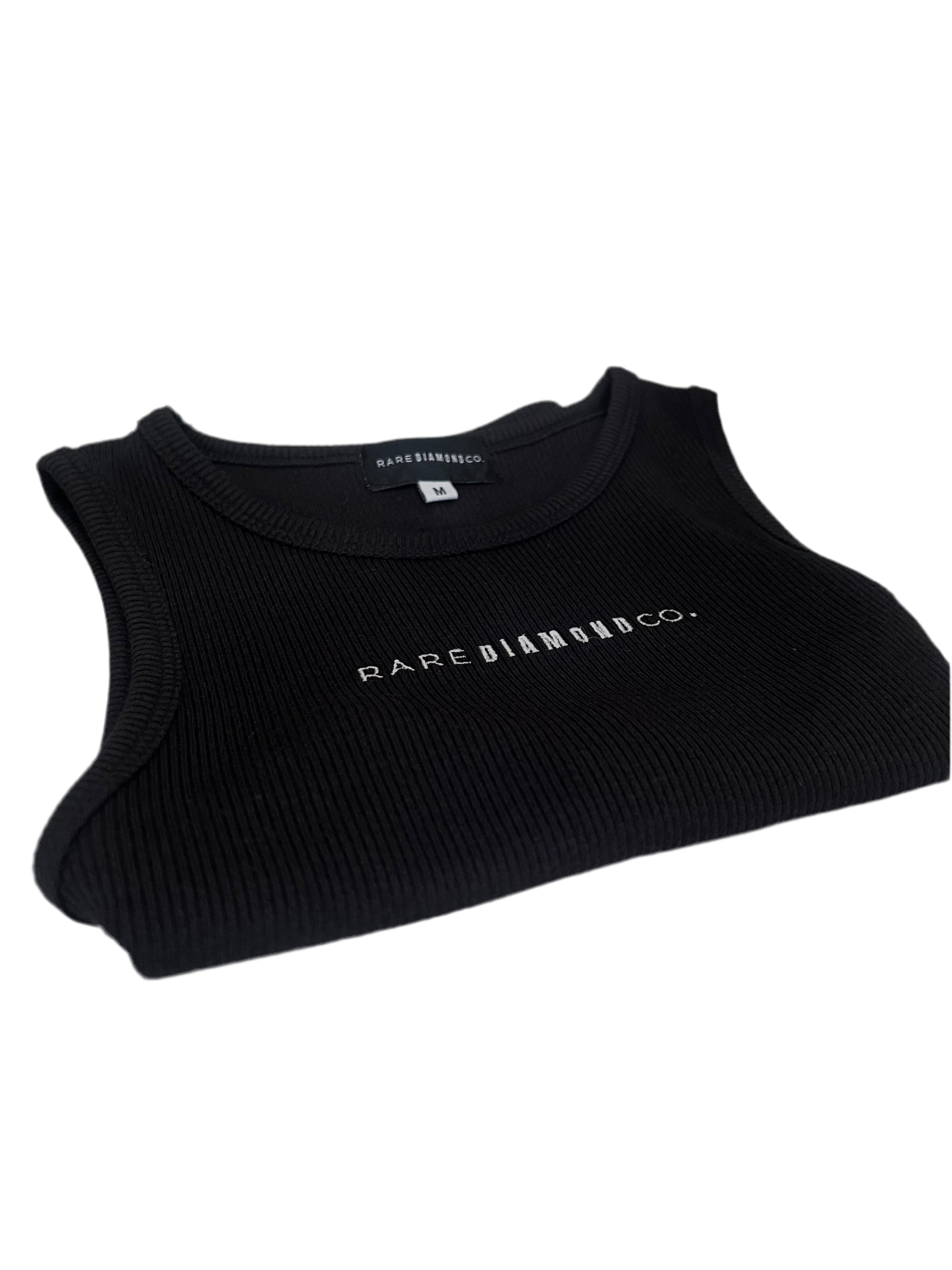 The Rare Essential Tank (Black) – Rare Diamond Boutique